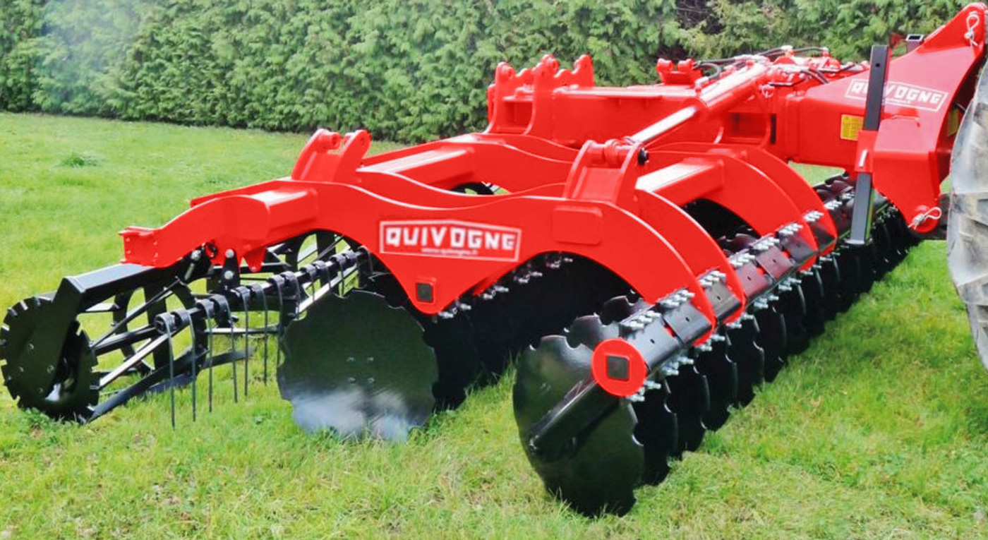 Compact disc harrows, mounted - Quivogne